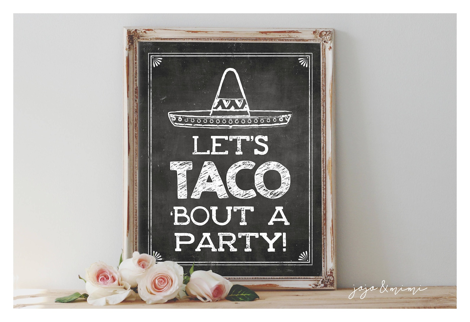 Instant 'let's TACO 'bout a Party' Printable | Etsy