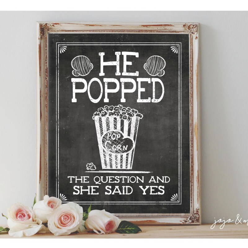 Pop the Question - Etsy