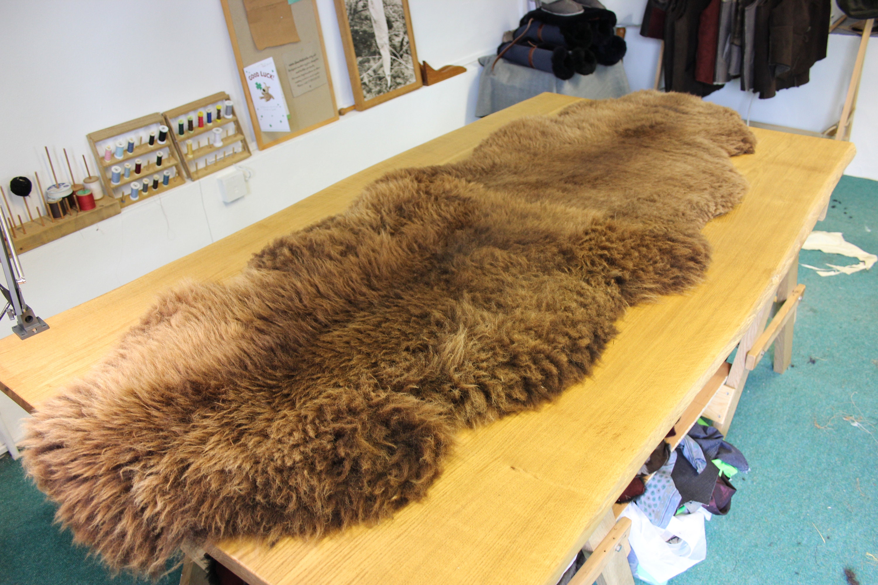 Double Sheepskin Bed Roll - Etsy