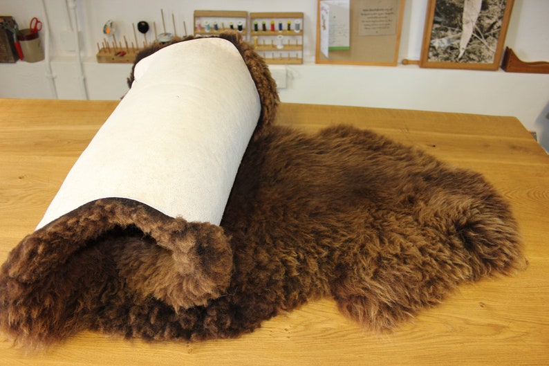 Double Sheepskin Bed Roll - Etsy