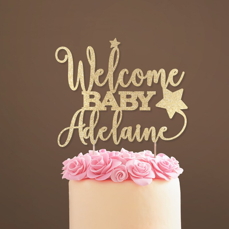 Baby Cake Topper - Etsy
