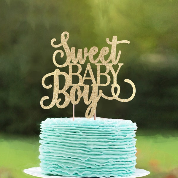 Boy Cake Topper - Etsy