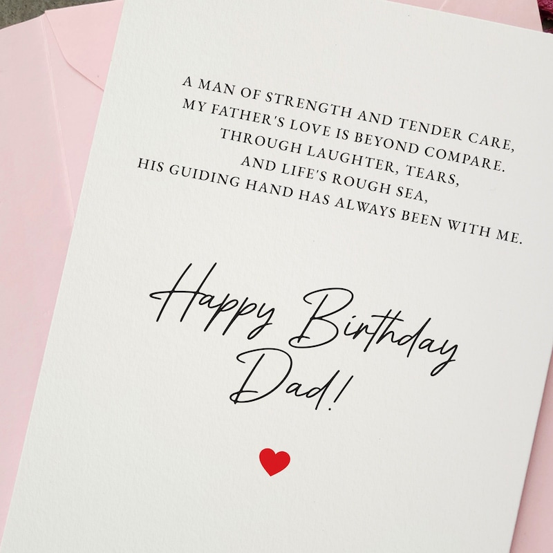 Dad Birthday Card - Etsy