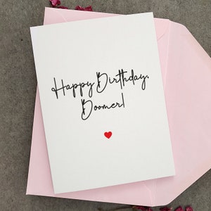 Funny Birthday Card, Happy Birthday Boomer Card, Birthday Card for ...