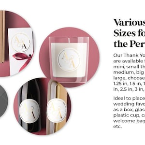 Clear Envelope Seals, Wedding Invitation Stickers, Initial Stickers for Weddings Gold ...