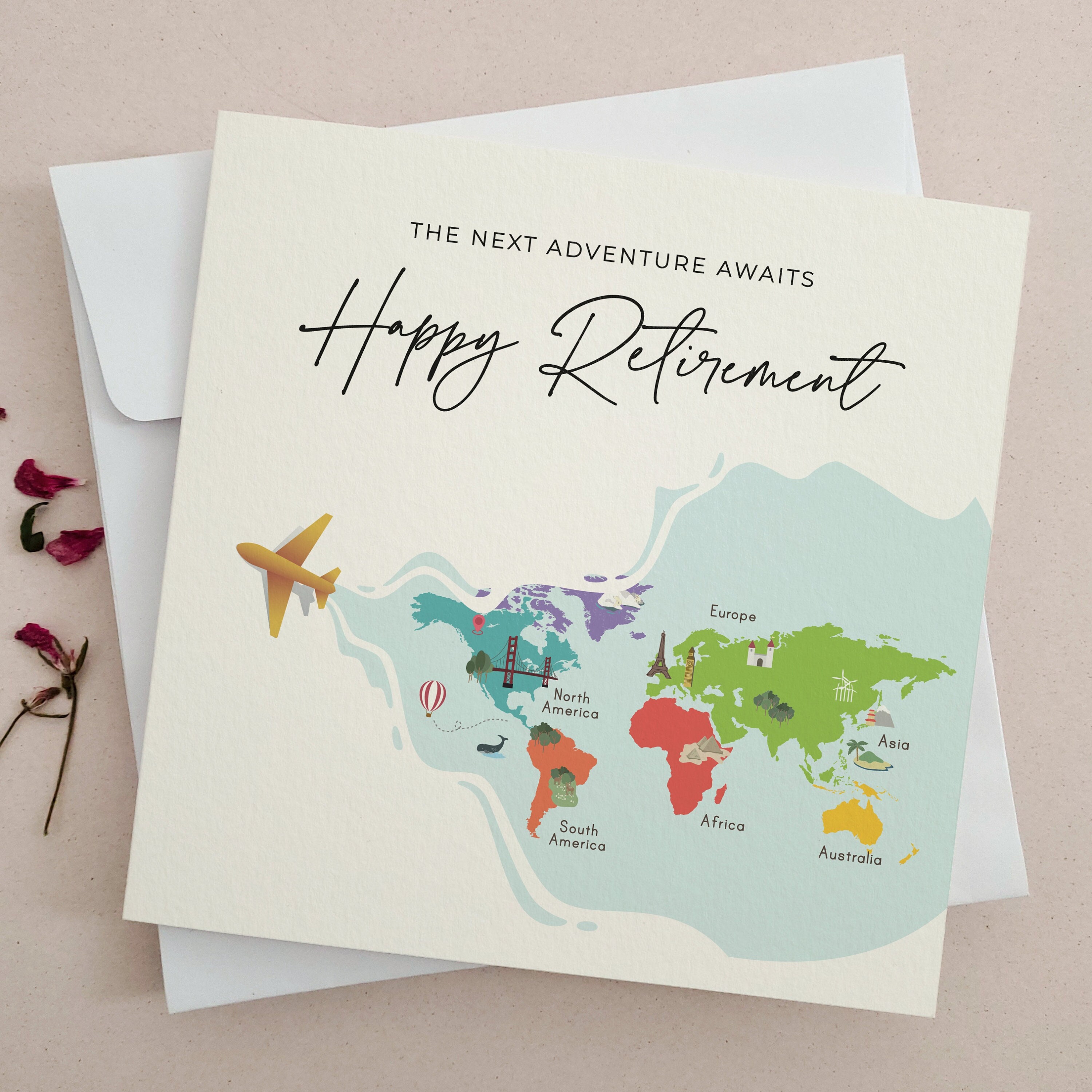 Happy Retirement Card Cute the Next Adventure Awaits Card - Etsy Australia