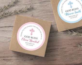 Gender Neutral Baby Dedication Sticker Labels, Gender Neutral Baptism ...