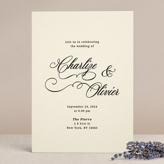 Wedding Invitation Of Writing Snapshot Of Love Custom Wedding
