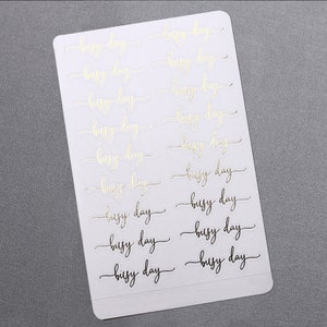 Agenda Stickers Busy Day Script Stickers Functional Planner Stickers ...