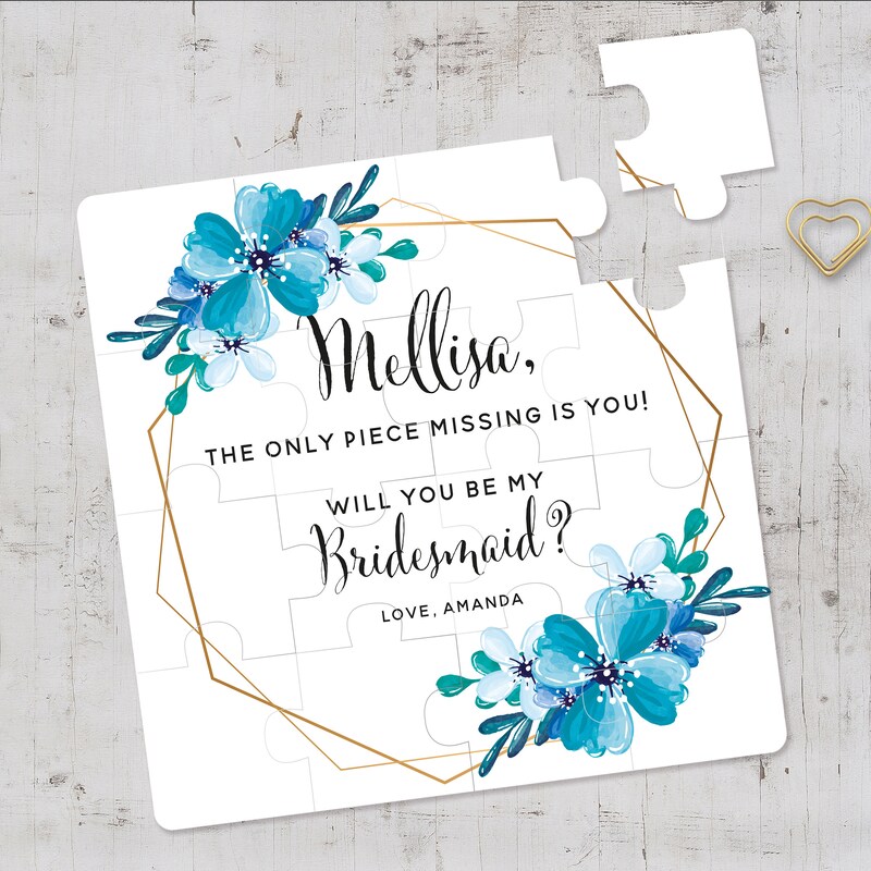 Puzzle Invitation - Etsy