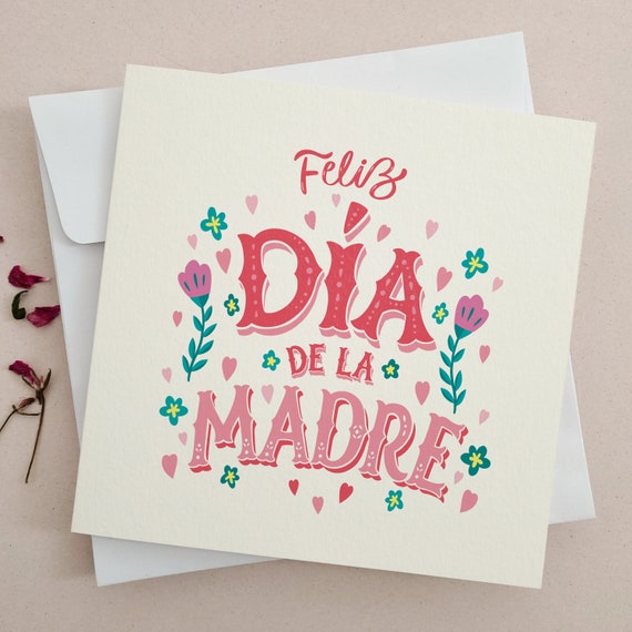 Happy Mothers Day Cards In Spanish Printable Feliz Dia De Las Madres,