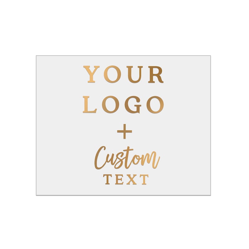 Custom Logo Stickers - Etsy