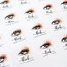 Custom Gold Foil Eyelash Stickers: Personalized Lash Business Labels - Etsy