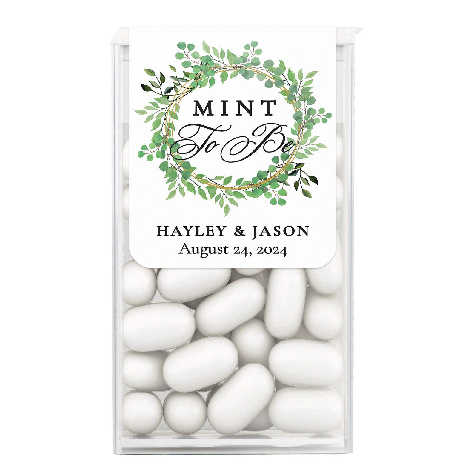 Mint to Be Wedding Favor Labels: Greenery Bridal Shower Stickers - Etsy