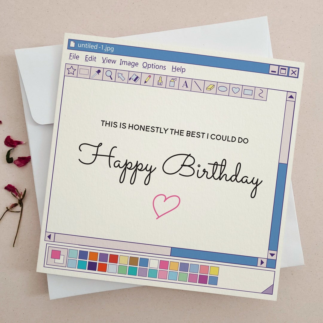 Funny Birthday Card, Happy Birthday Card for Millennials, Personalized ...