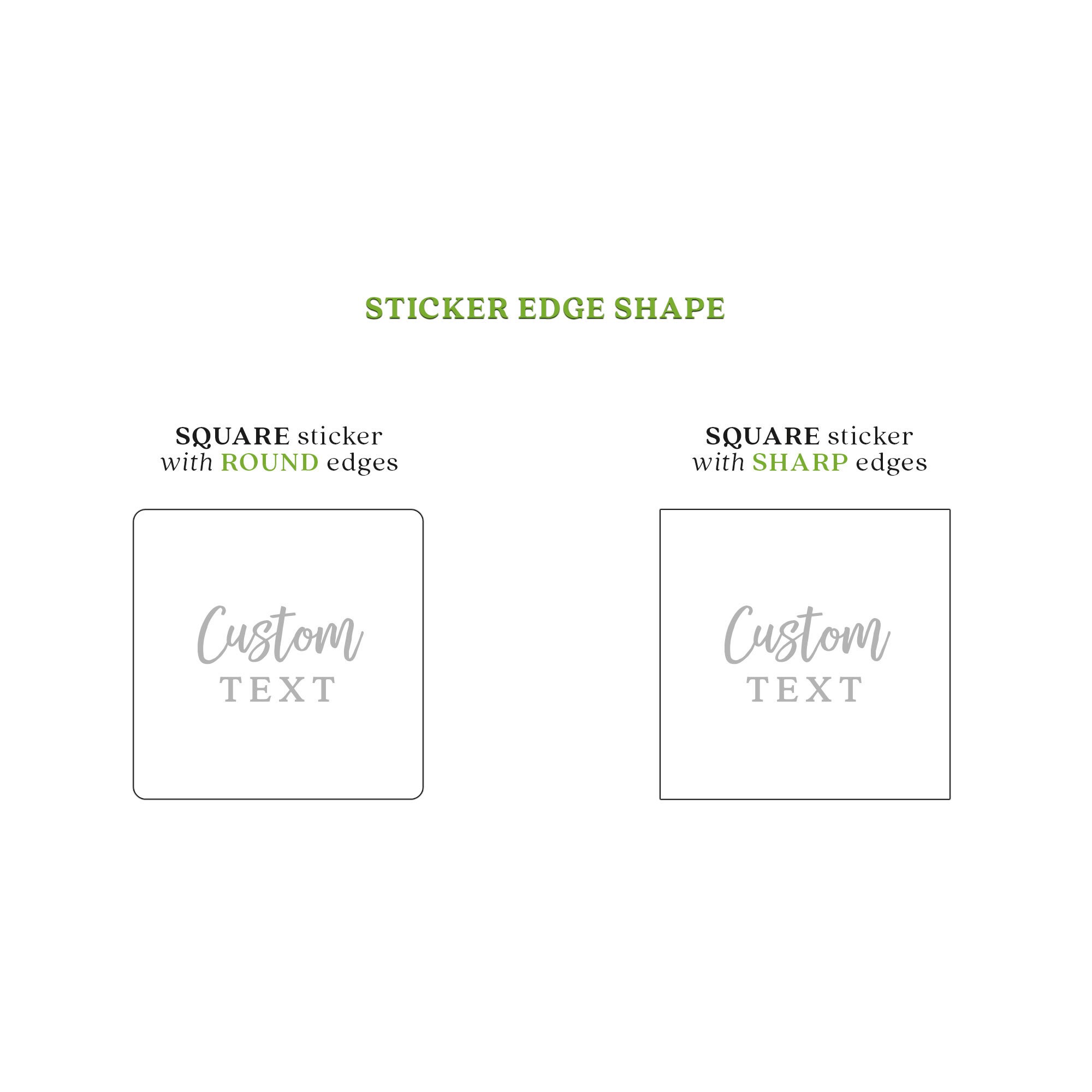 Custom Label Stickers Clear Foiled Labels Square Custom | Etsy