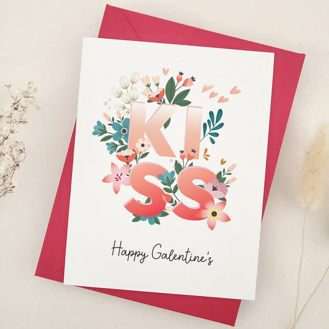 Galentines Day Card, Happy Galentine's Day Card, Valentines Card for ...
