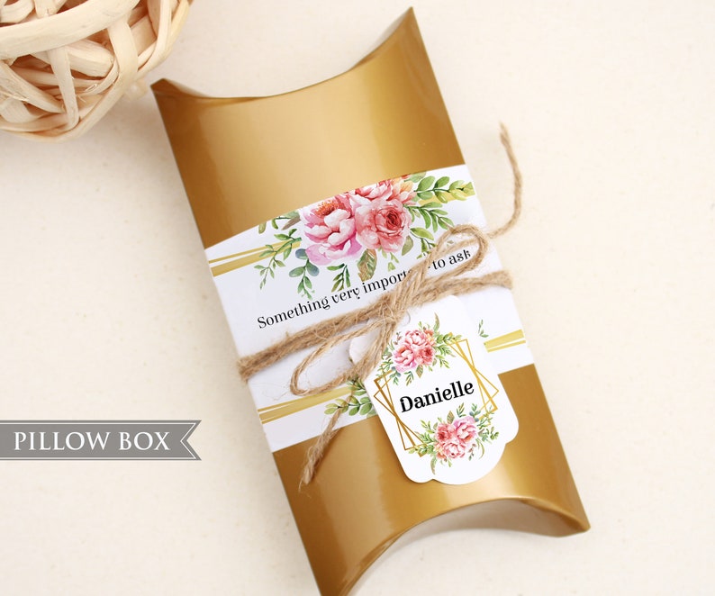 Personalized Bridesmaid Proposal Puzzle Gold Foil Will You Be - Etsy