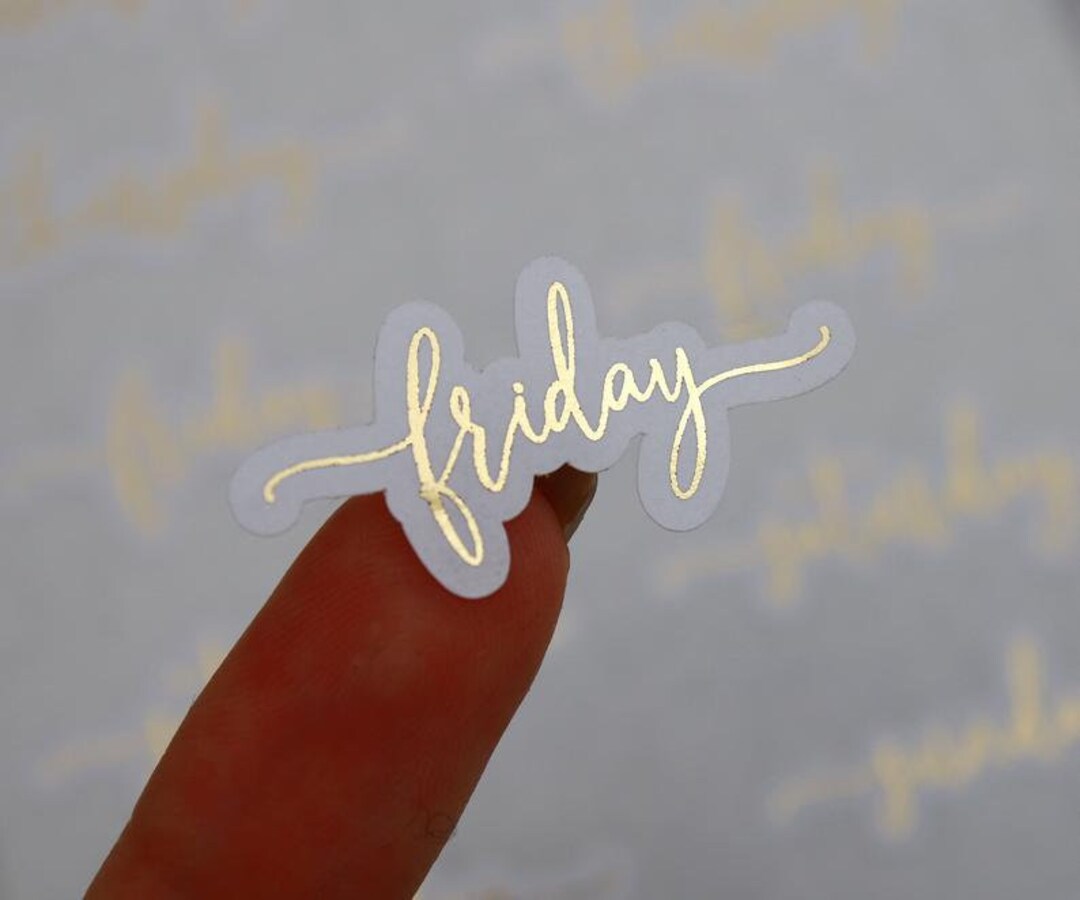 Days of the Week Stickers, Planner Stickers, Functional Stickers ...