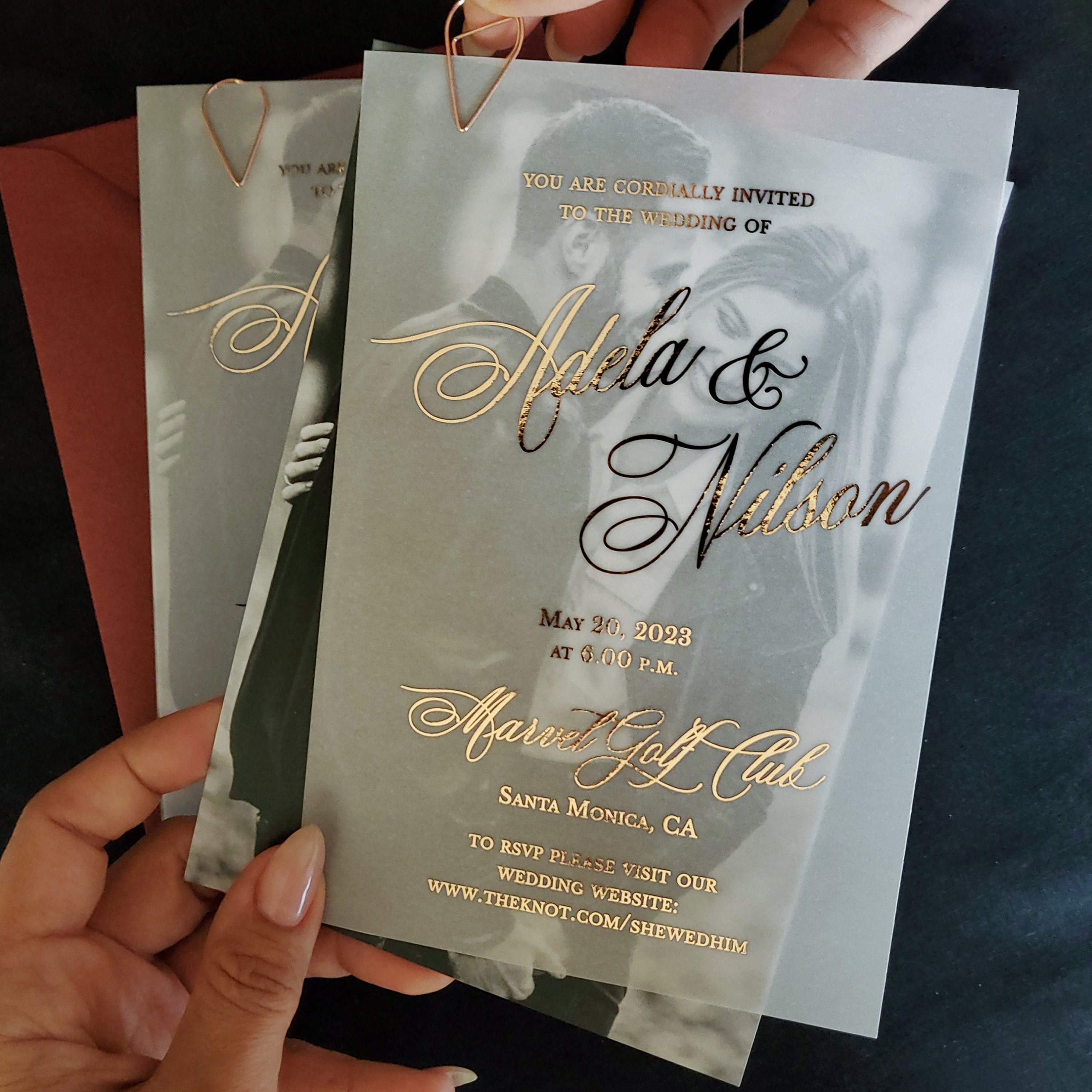 Wedding Invitations With Transparent Background
