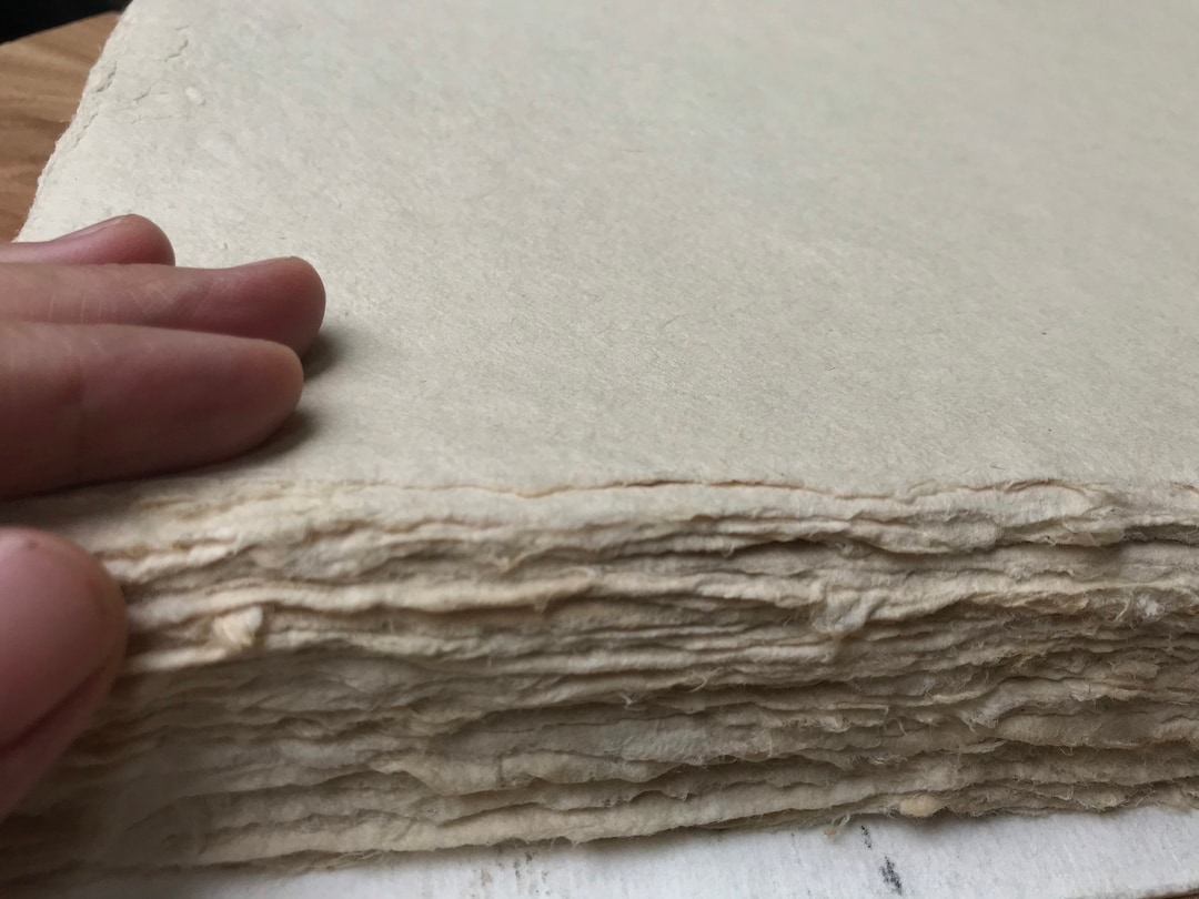 Handmade Paper (30x40cm) From Do Fiber, Great for Paintings, Drawing ...