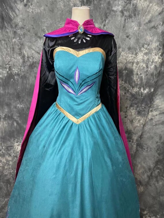 Anna Frozen Coronation Dress Full Body