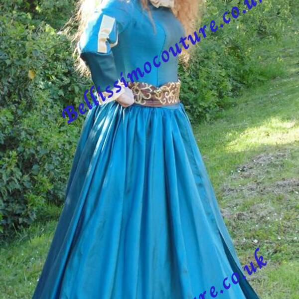 Merida Brave Costume - Etsy