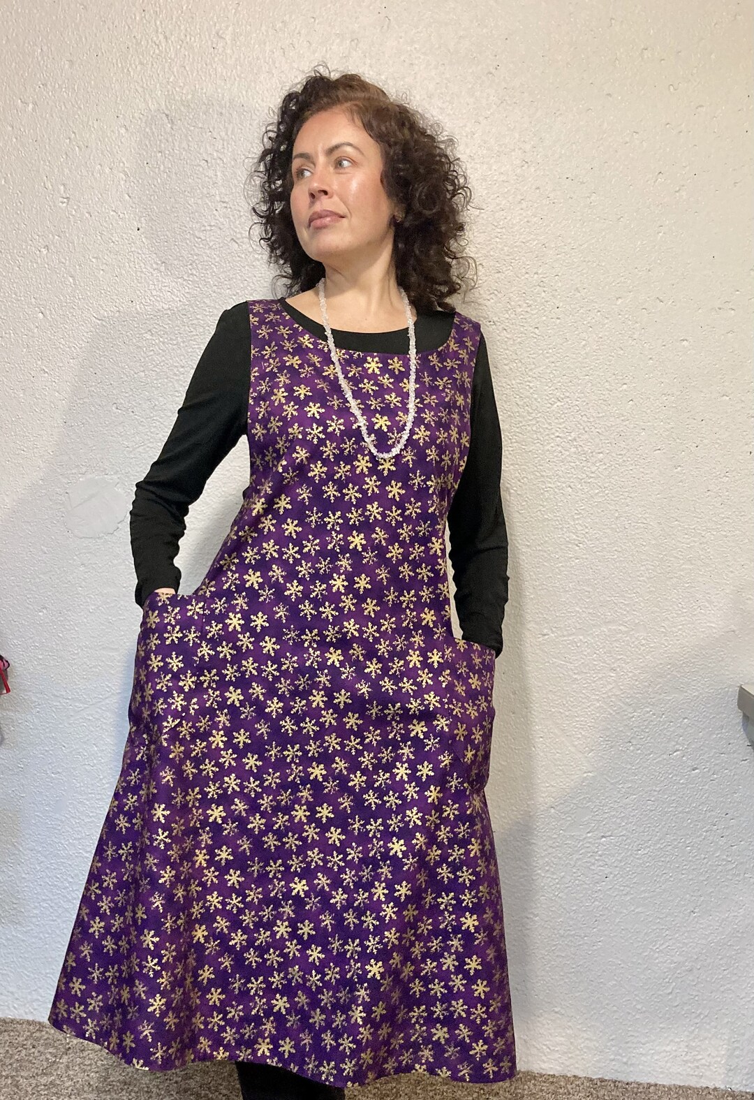 Crossback Apron, Long Apron, Apron With Ties, Apron With Pockets ...