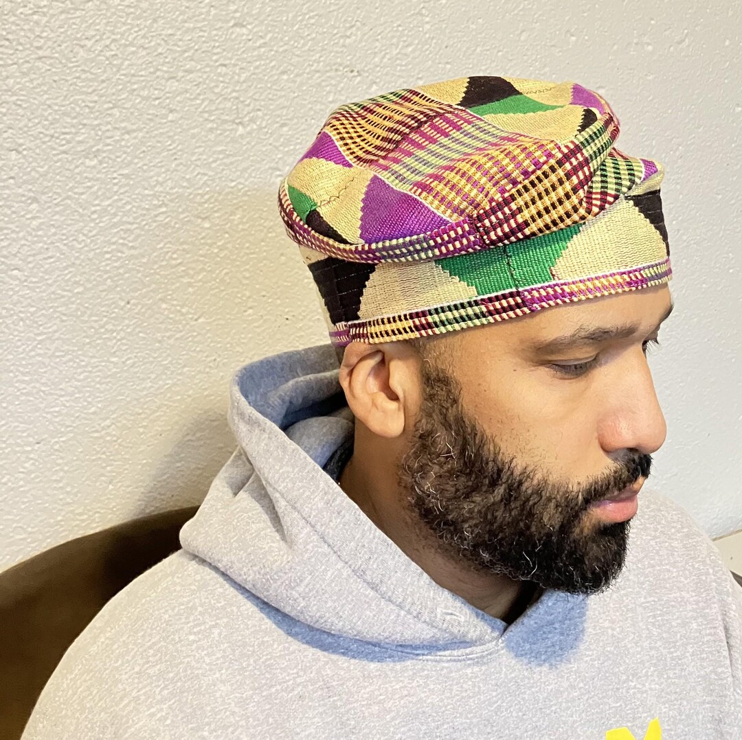 Hat, Kufi, Fila, Toupee, Hat, Kente Hat, Cultural Hat - Etsy
