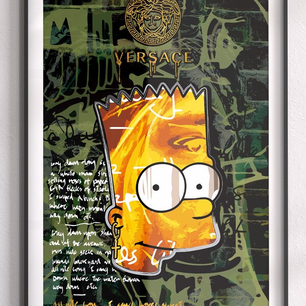 Versace Poster - Etsy