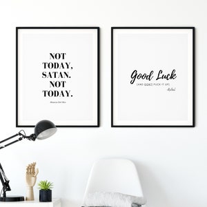 Not Today, Satan. Not Today. Bianca Del Rio Digital Download Artwork ...