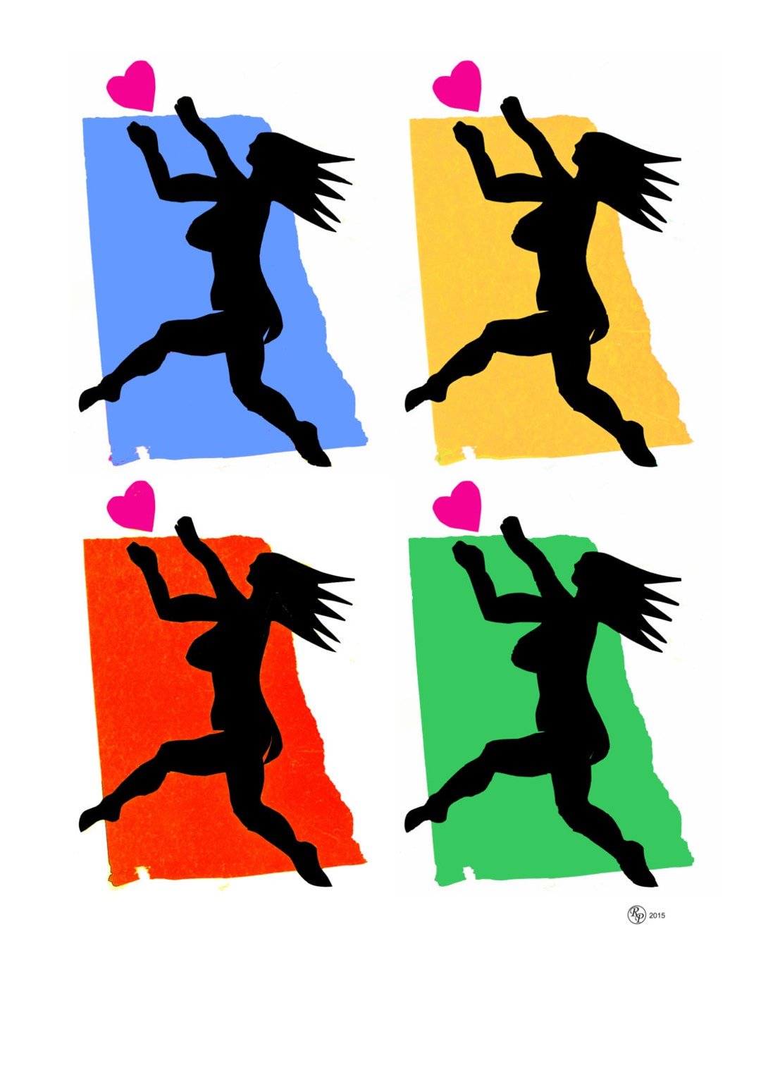 Dames De Dance / Dancing Ladies Poster 3 ~ Valentine's Gift ~ High ...