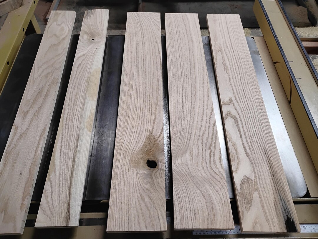 Single White Oak Boards 4" X 3/4" X 36" Long. - Etsy