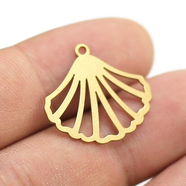 Brass Seashell Fan - Etsy