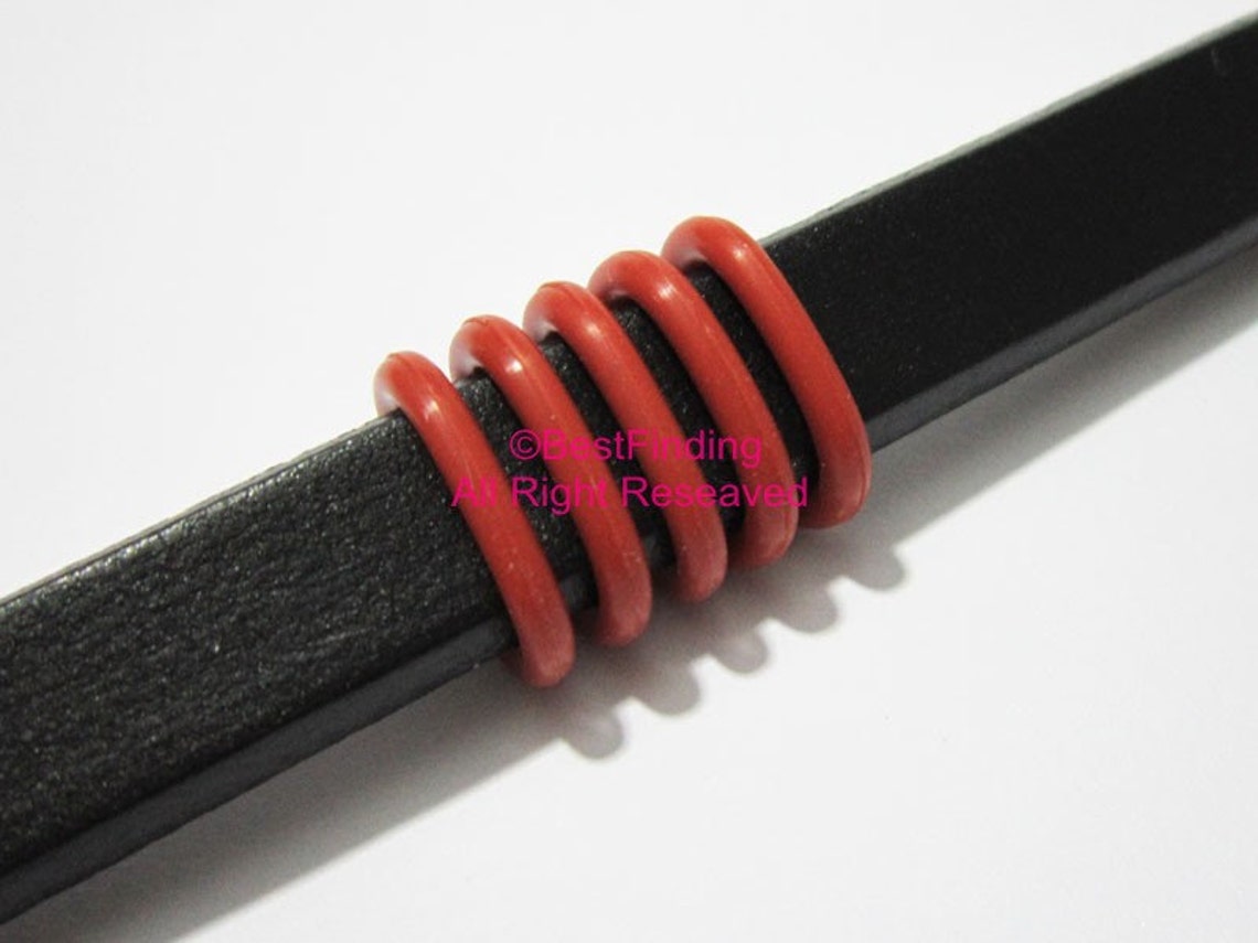 30pcs 12mm Silicone O Ring Rubber Rings 10x6mm Licorice - Etsy