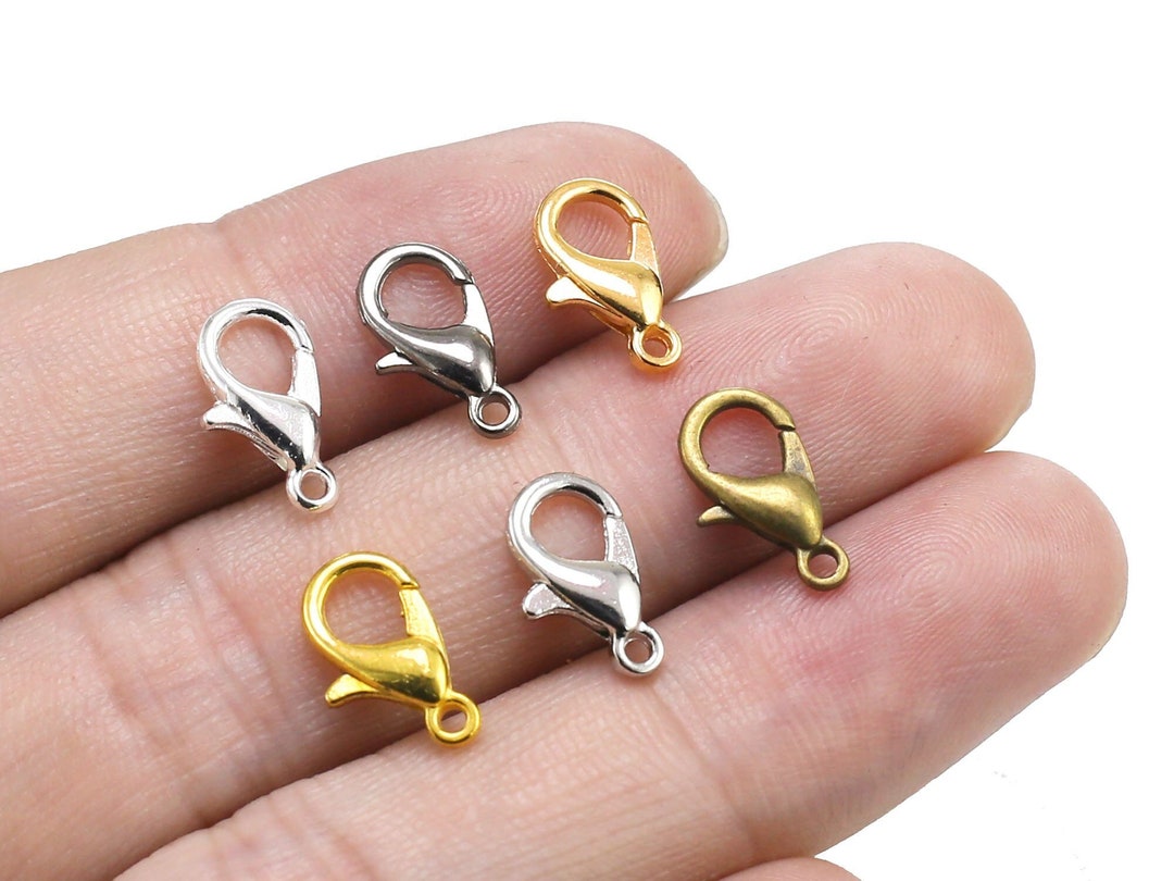 Lobster Clasps, Brass Claw Clasp, 12x6.5mm, Brass Trigger Clasp ...