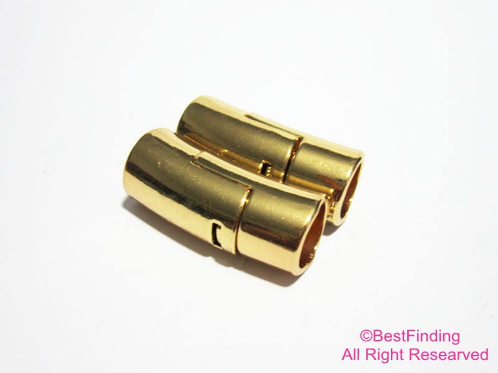 5pcs Magnetic Clasp 10mm Round Leather Clasp Trim Rope Cord - Etsy