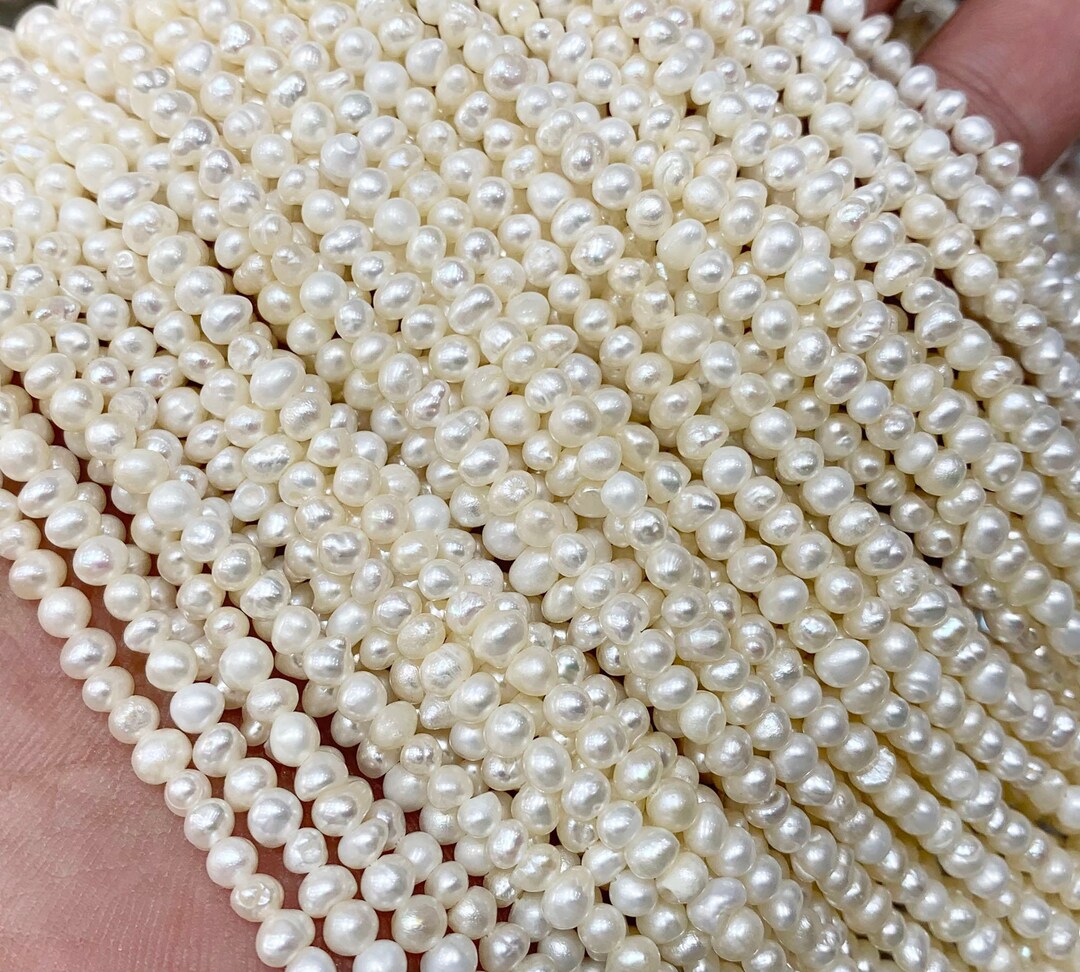 Freshwater Pearl Beads, Irregular Nugget Pearl, Ivory White Pearls ...