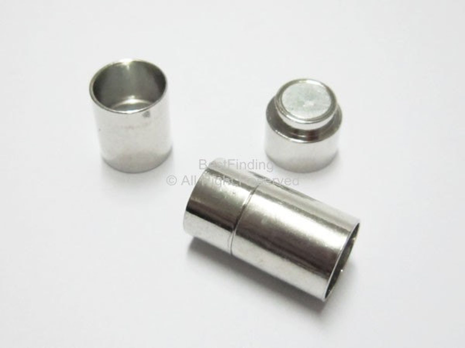 5pcs 10mm Clasps Round Magnetic Clasp 10mm Trim Rope Cord - Etsy