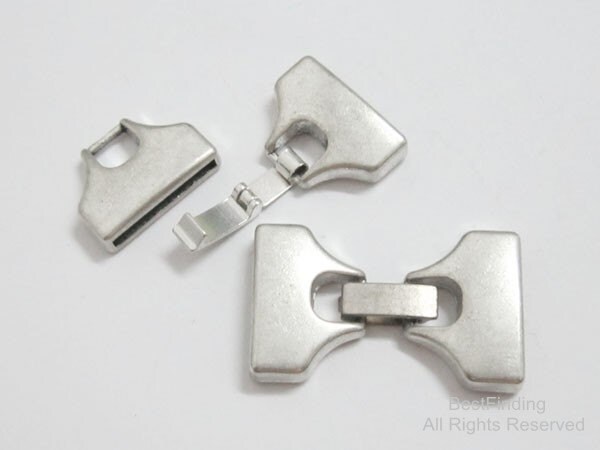 5pcs 20mm Leather Clasp 20x2mm Flat Leather Clip Clasps for - Etsy