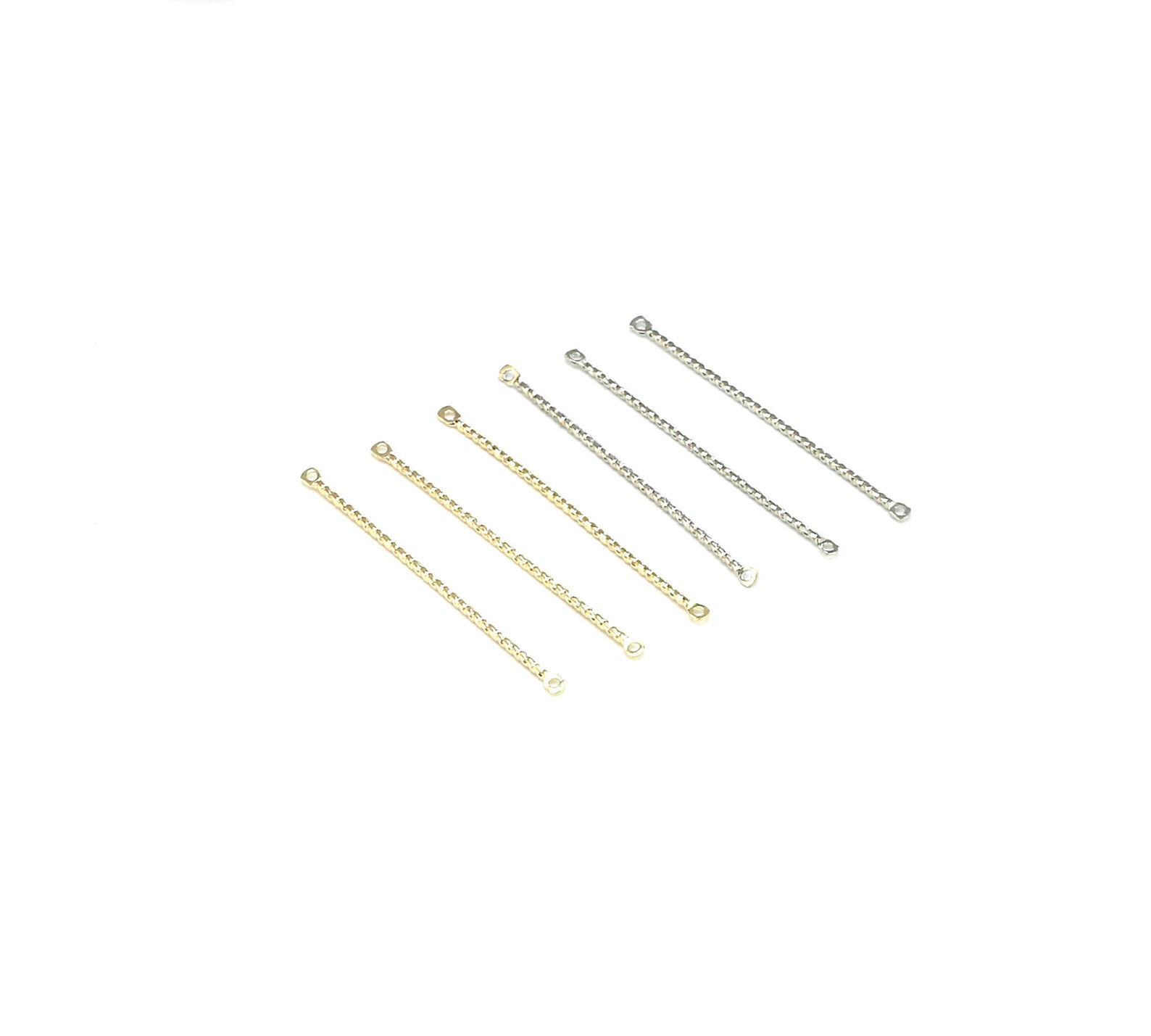 Faceted Stick Connector, Round Stick Charm, Wire Stick Charm, Gold ...