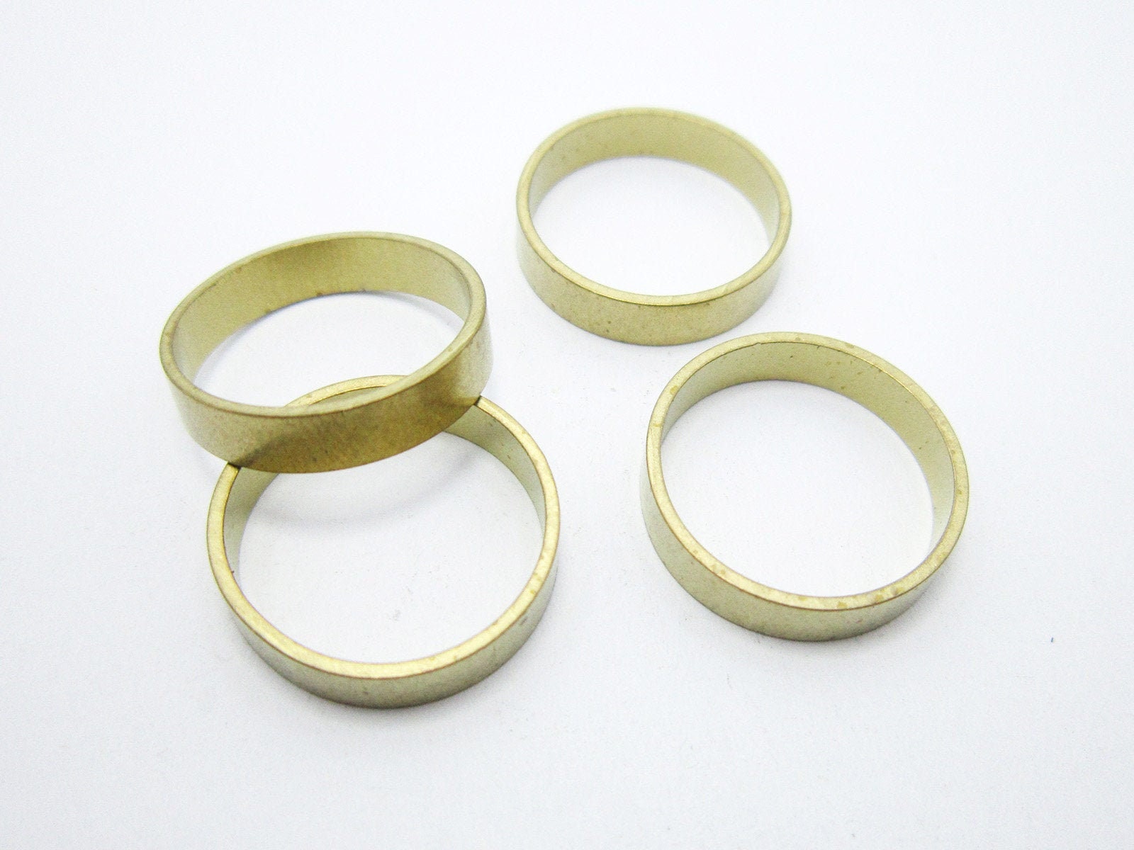 Messing Rund Charms Messing Ringe 18x4x1mm Rohmessing Kreis - Etsy