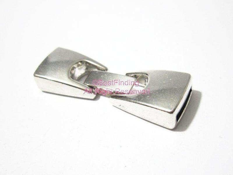 5pcs 10mm Leather Clasp 10x2mm Smooth Clip Clasp Flat Leather - Etsy