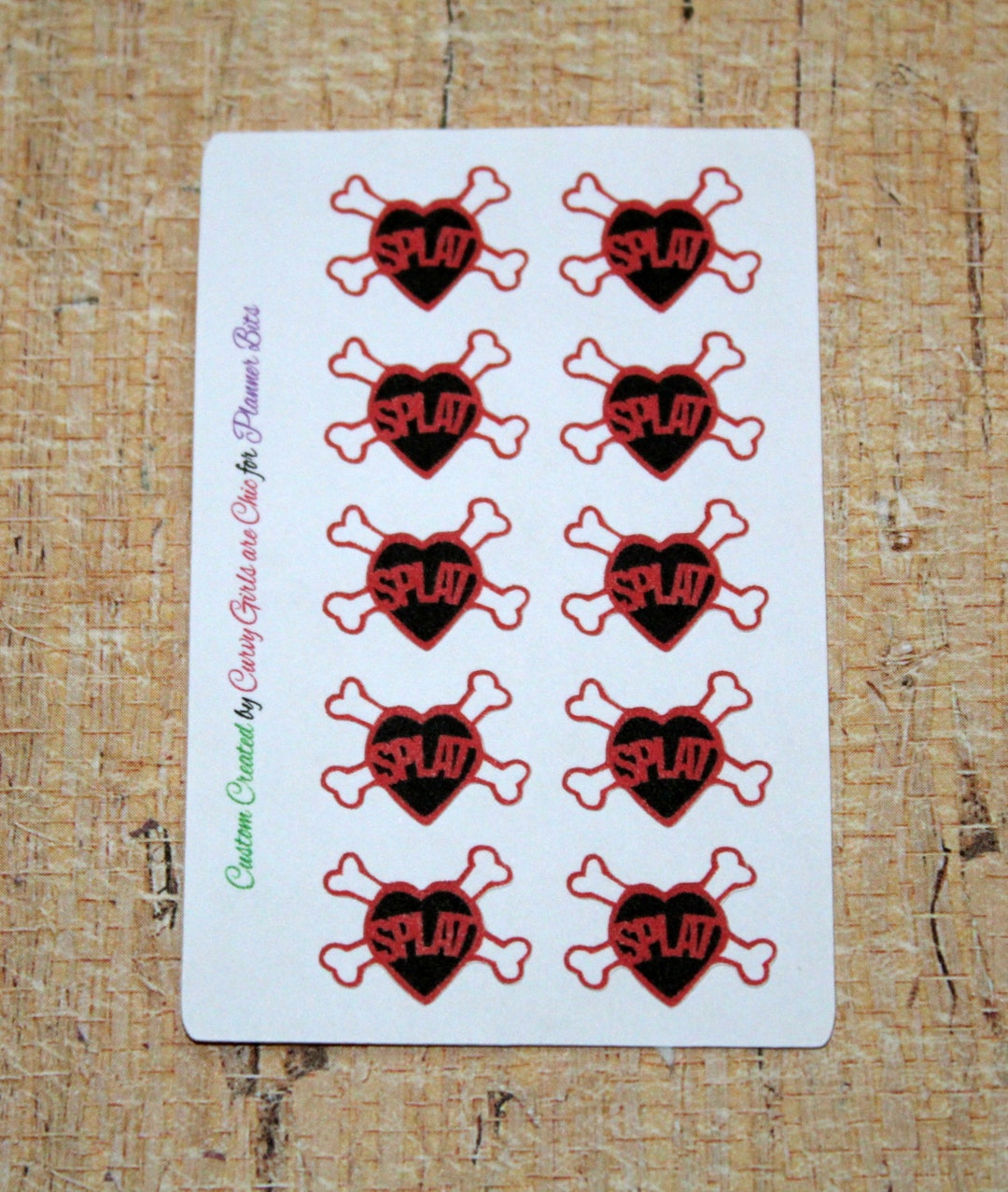 Aunt Flow Reminder Stickers Fits Any Planner - Etsy