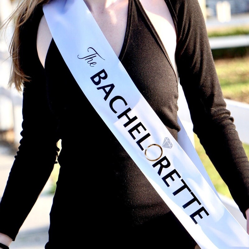Bachelorette Sash - Etsy