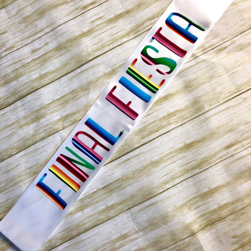 Fiesta Sash - Etsy