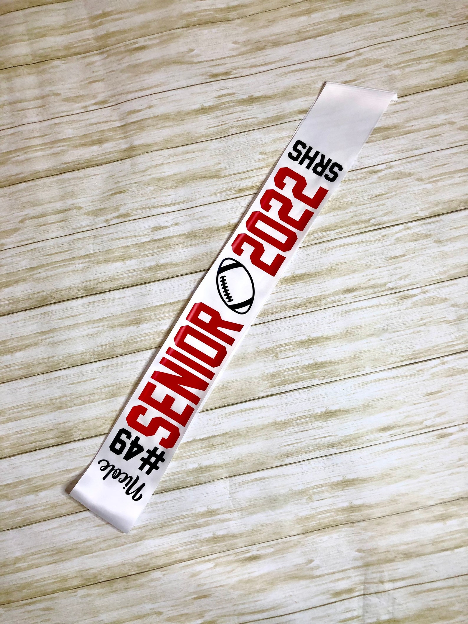 Senior Night 2026 Sashes / Homecoming / Graduation / Sports / Custom ...