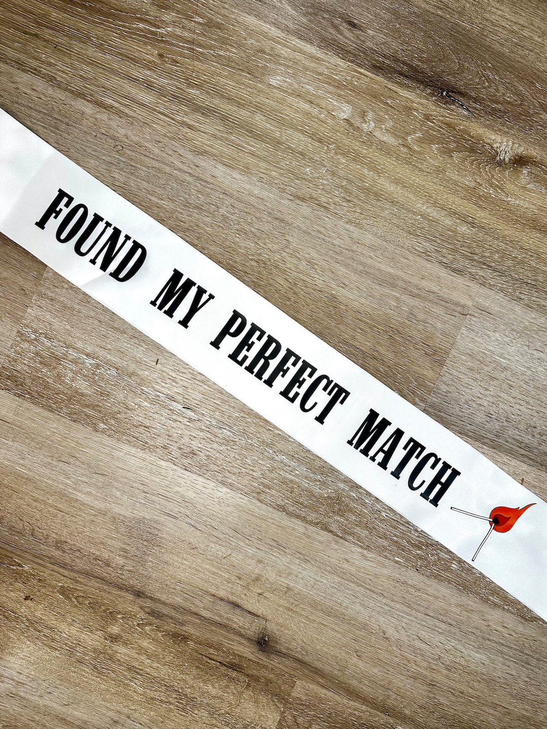 Found My Perfect Match Bachelorette Party Themed Sashes/ Bride to Be ...