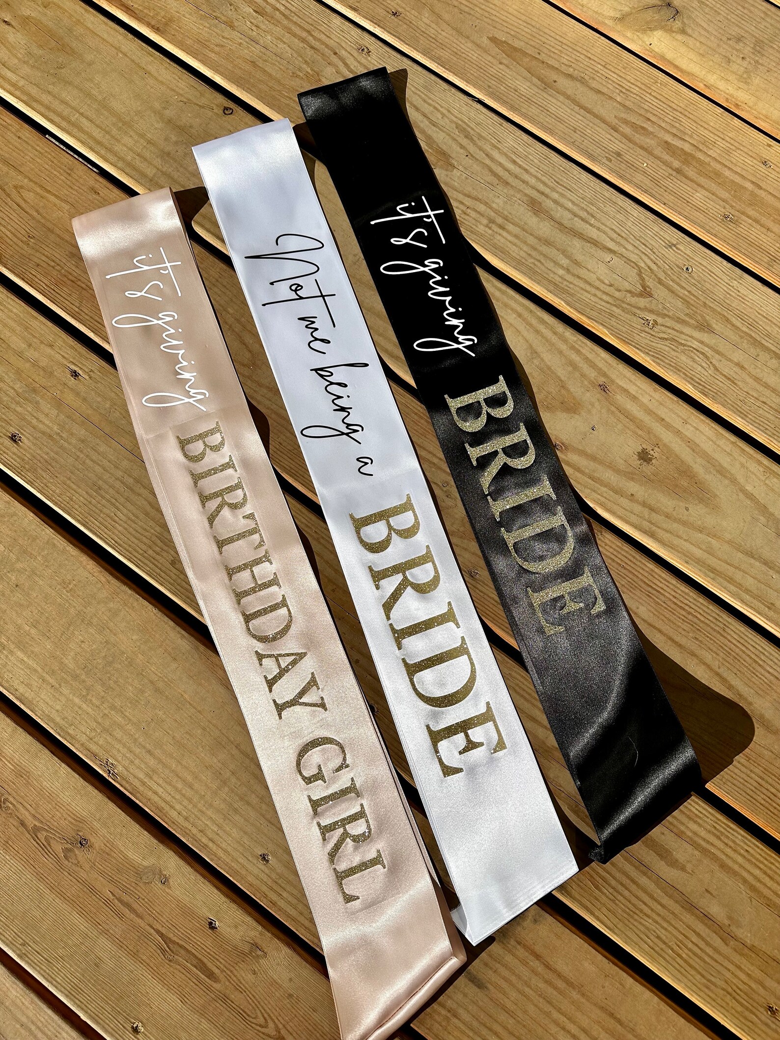 Not Me Being a Bride Bachelorette Party Sash / Funny Gift / Bride to Be ...