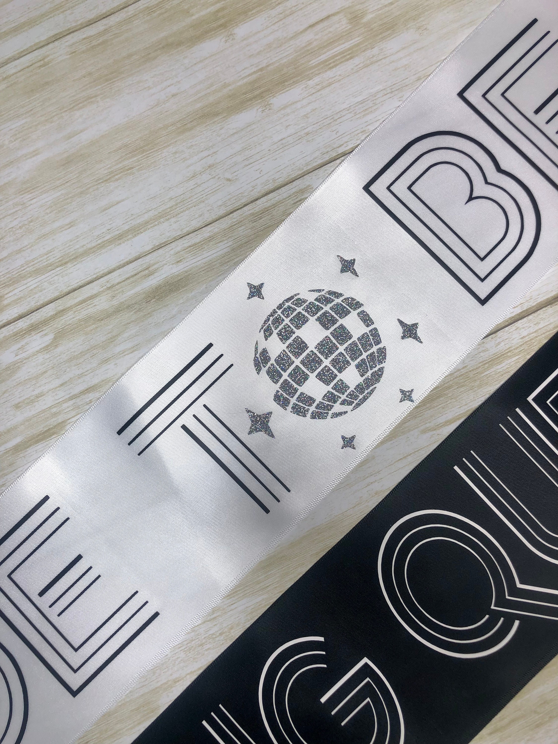 Bachelorette Party Disco Themed Sash / Dancing Queen/ Gift / Disco Ball ...